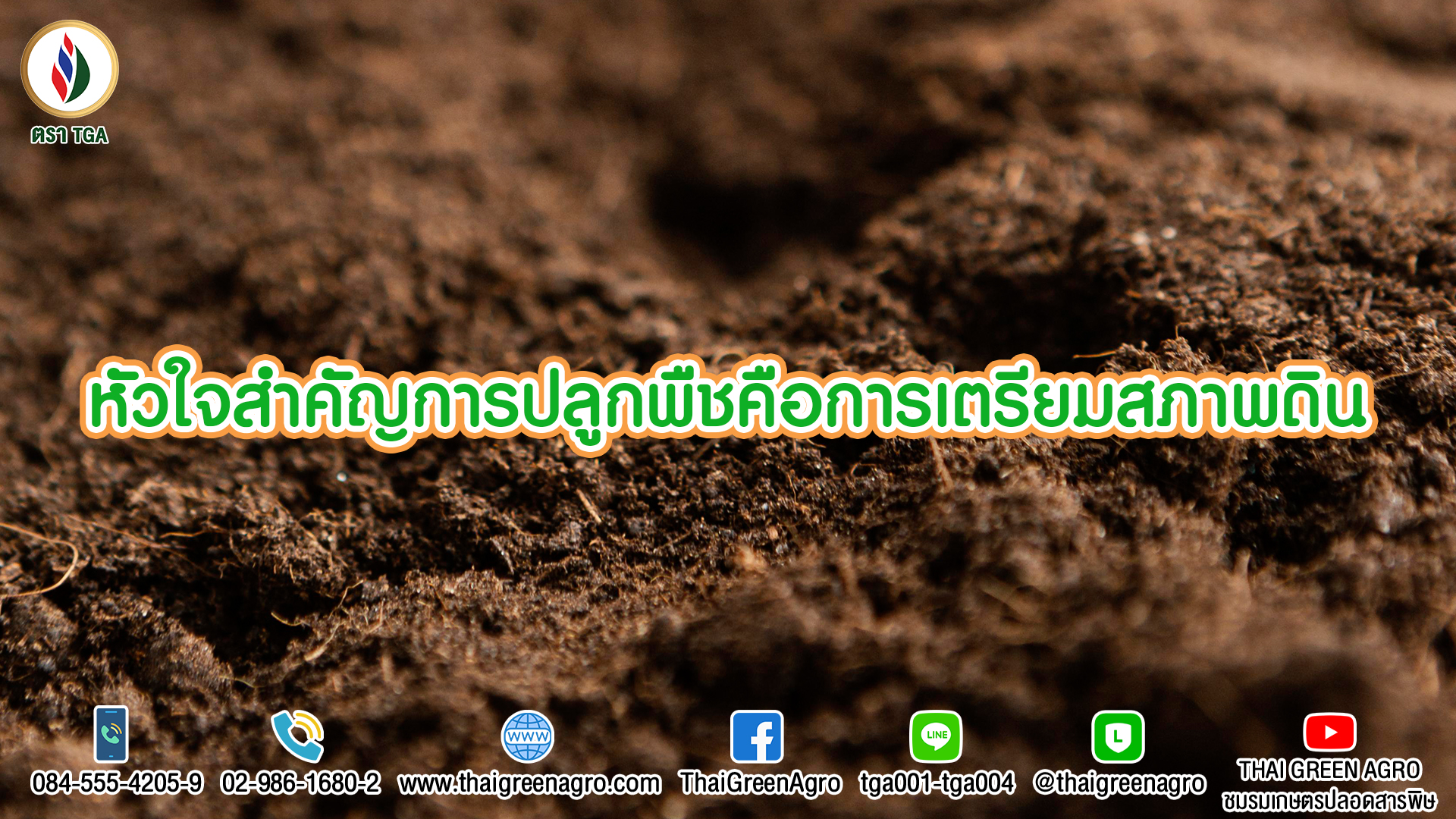 หัวใจสำคัญการปลูกพืชคือการเตรียมสภาพดิน | THAIGREENAGRO | ชมรมเกษตรปลอด ...